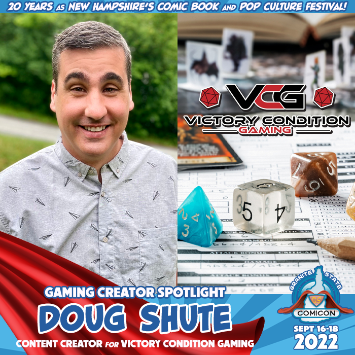 Please welcome, Doug Shute! - Granite State Comic Con Please welcome, Doug Shute! - Granite State Comic Con